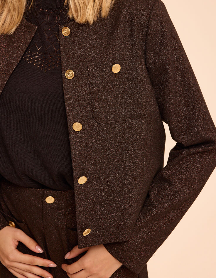 Veste de tailleur bronze I.Code